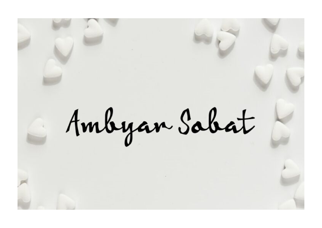 Ambyar Sobat Font - wepfont