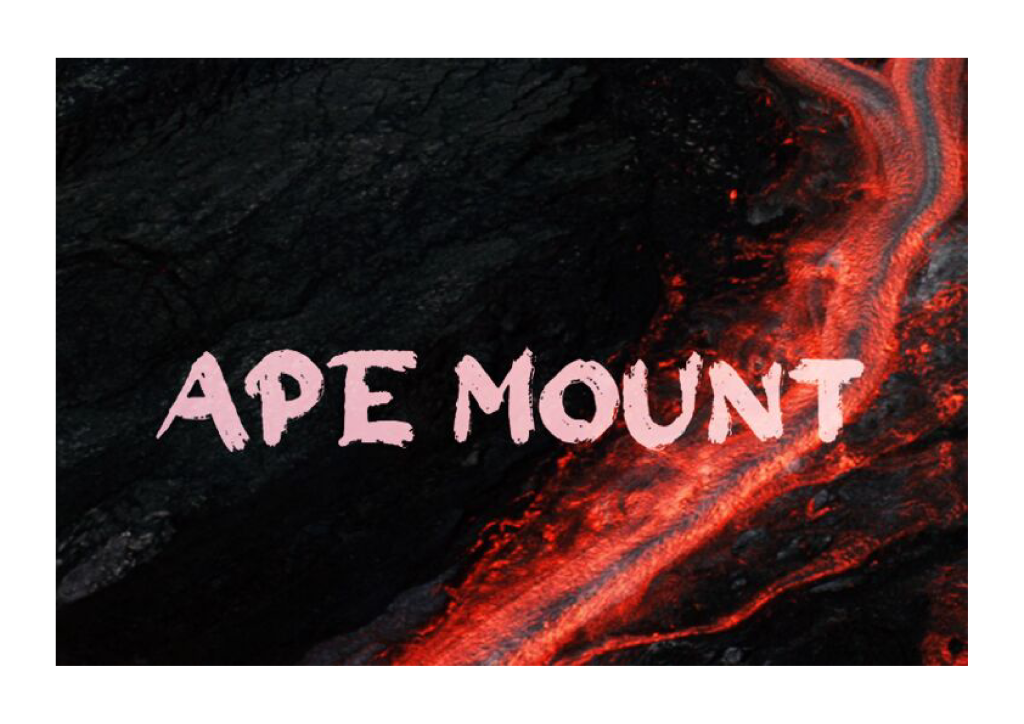 Ape Mount Font - wepfont