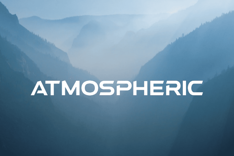 Atmospheric Font - wepfont
