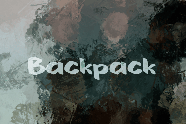 Backpack Font - wepfont