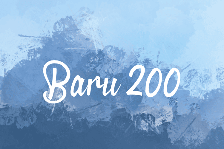 Baru 200 Font - wepfont