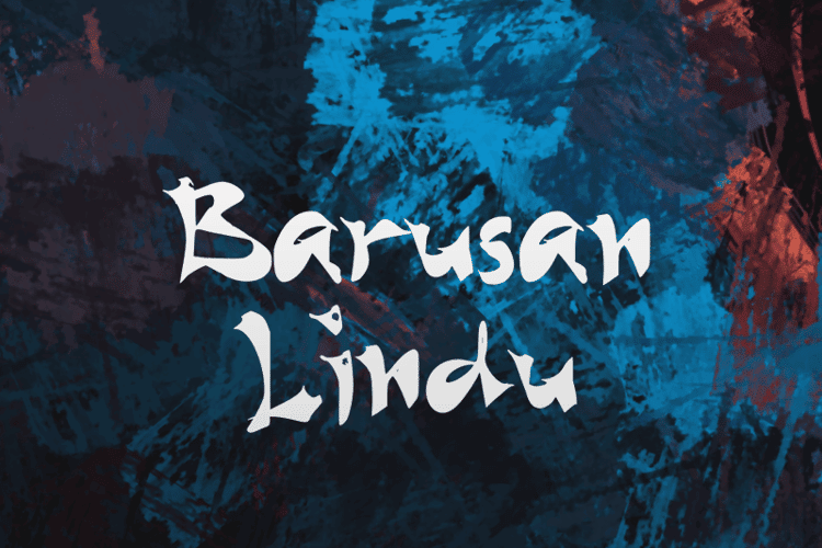 Barusan Lindu Font - wepfont