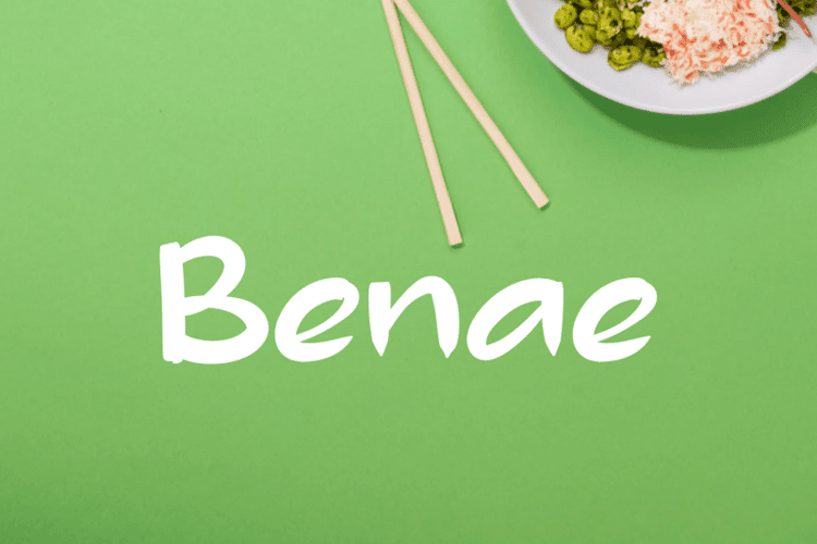 Benae Font - wepfont