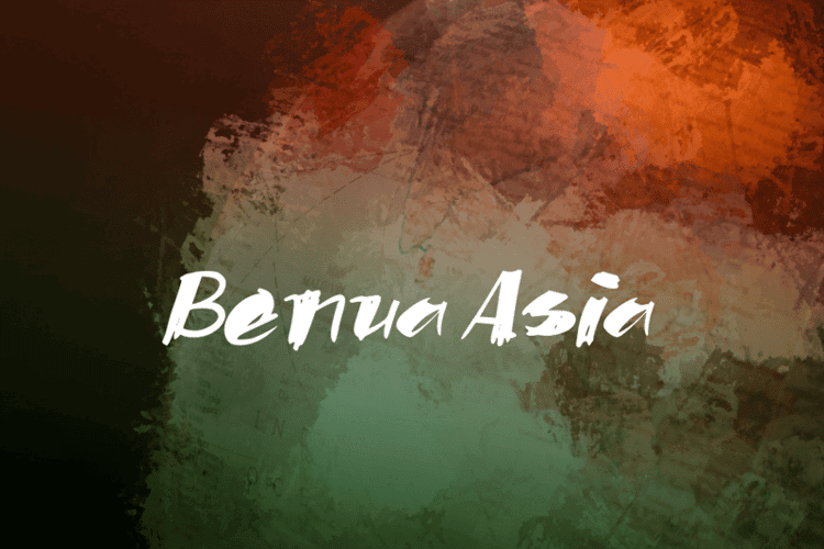 Benua Asia Font - wepfont