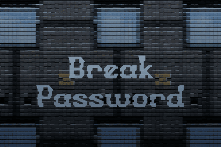 Break Password Font - wepfont