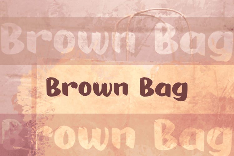 Brown Bag Font - wepfont
