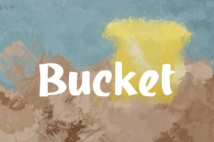 Bucket Font - wepfont