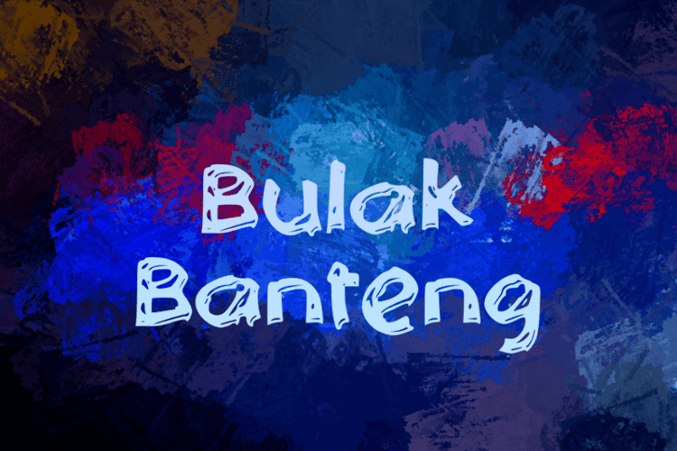 Bulak Banteng Font - wepfont