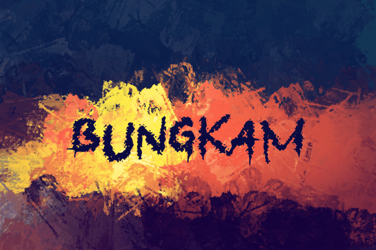 Bungkam Font - wepfont