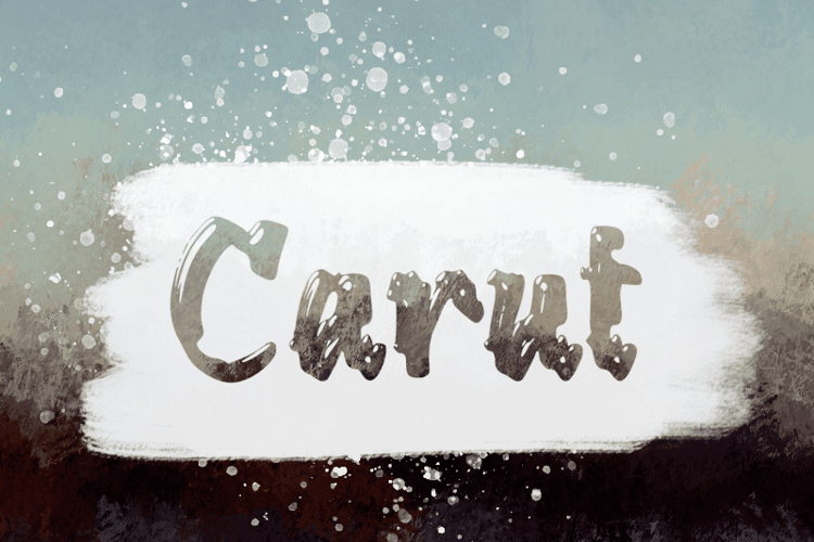 Carut Font - wepfont
