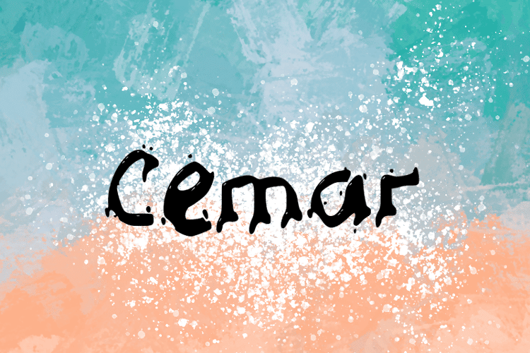 Cemar Font - wepfont