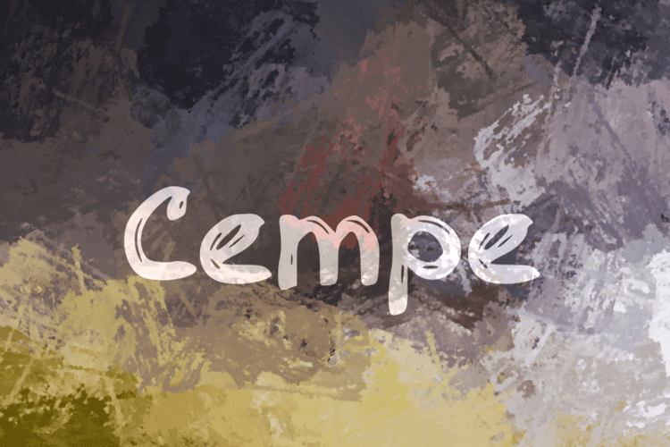 Cempe Font - wepfont
