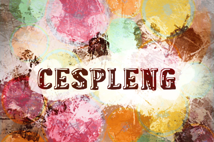 Cespleng Font - wepfont