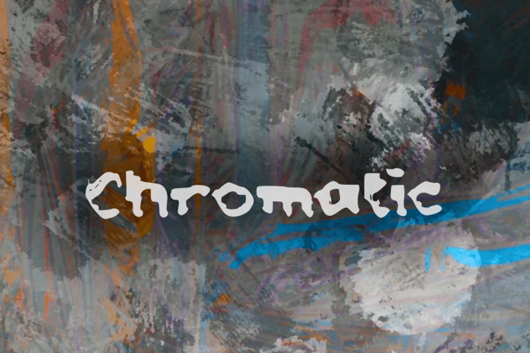 Chromatic Font - wepfont