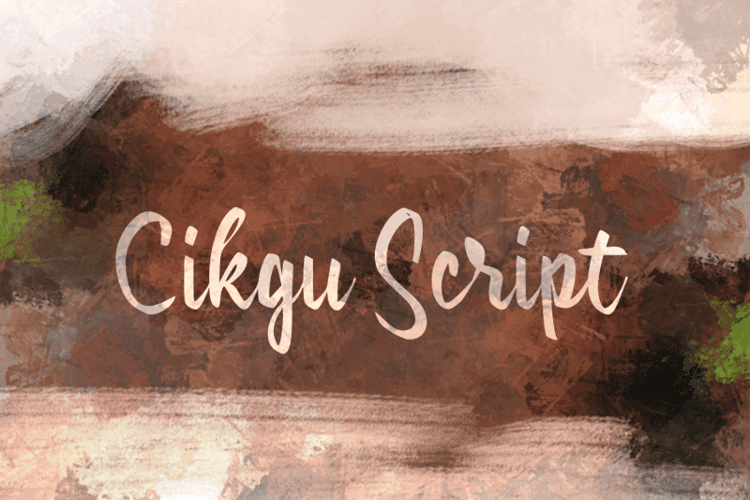 Cikgu Script Font - wepfont
