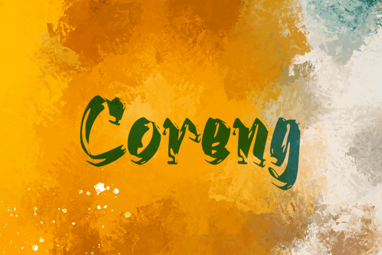 Coreng Font - wepfont