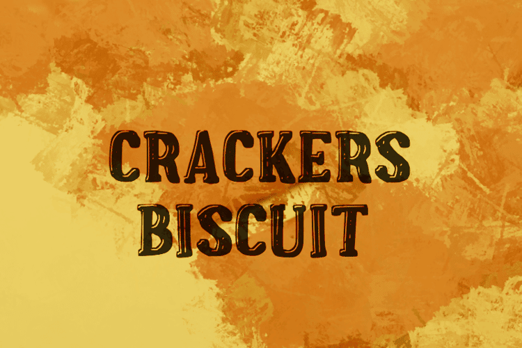 Crackers Biscuit Font - wepfont