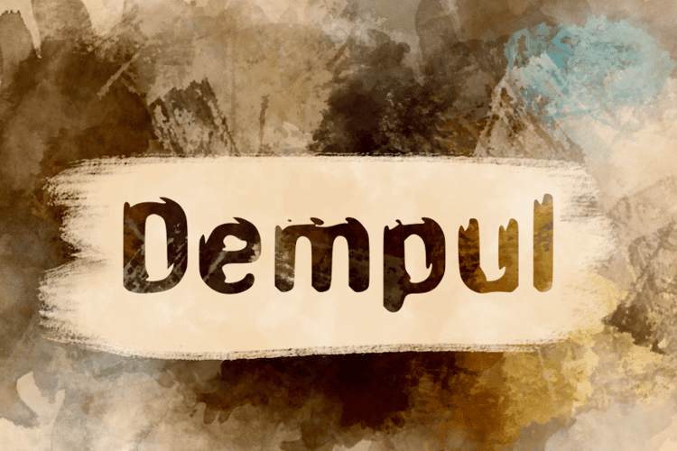 Dempul Font - wepfont