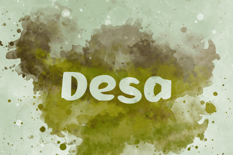 Desa Font - wepfont