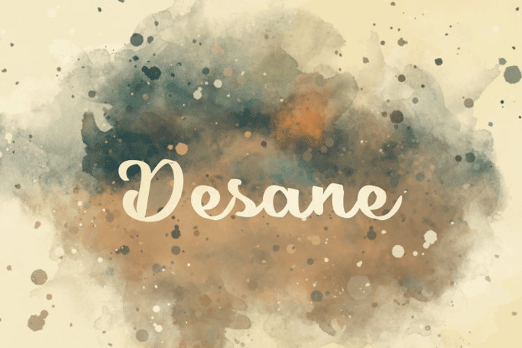 Desane Font - wepfont