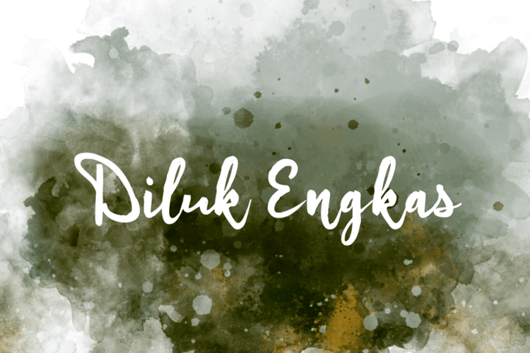 Diluk Engkas Font - wepfont