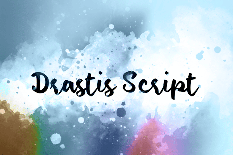 Drastis Script Font - wepfont