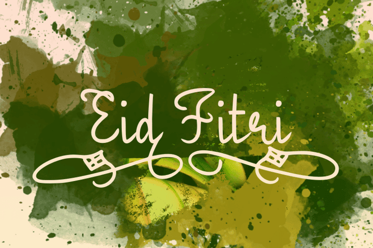 Eid Fitri Font - wepfont