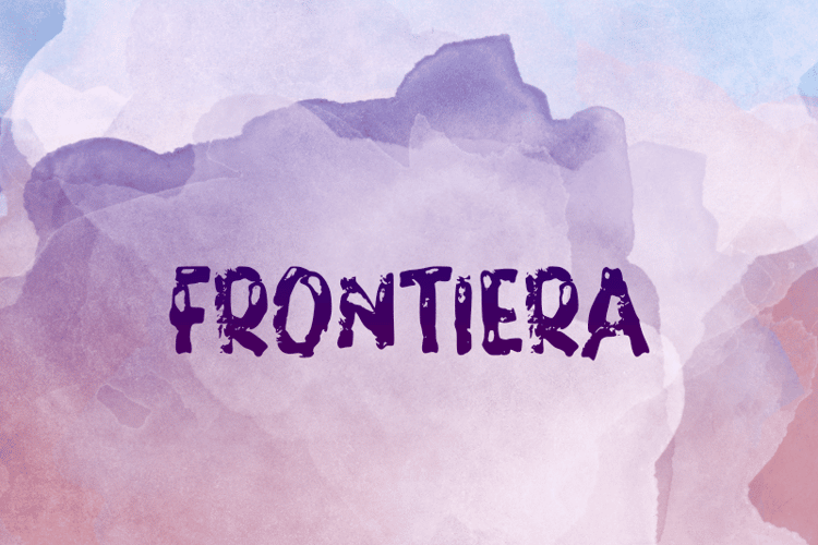 Frontiera Font - wepfont