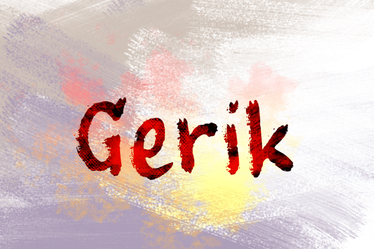 Gerik Font - wepfont
