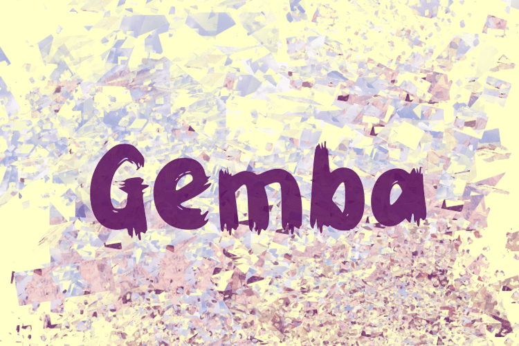 Gemba Font - wepfont