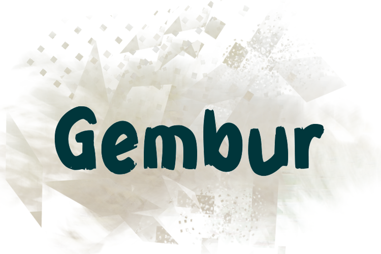 Gembur Font - wepfont