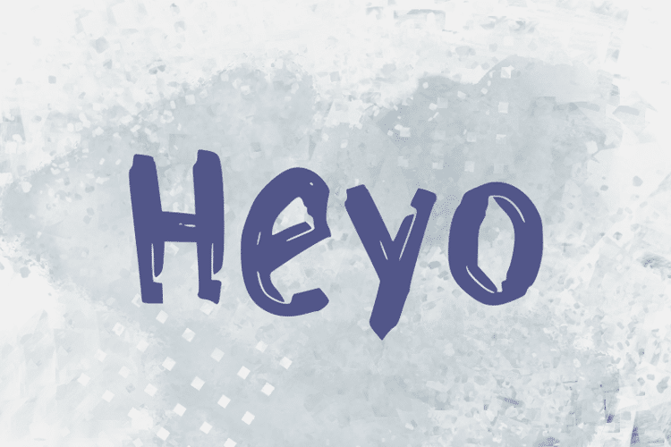 Heyo Font - wepfont