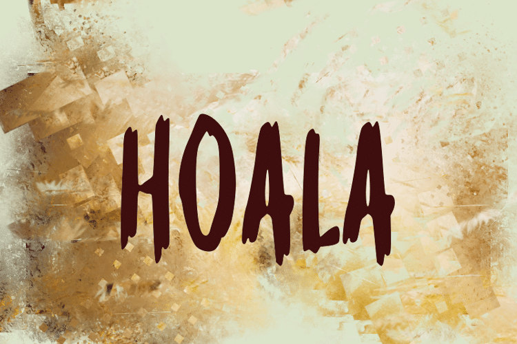Hoala Font - wepfont