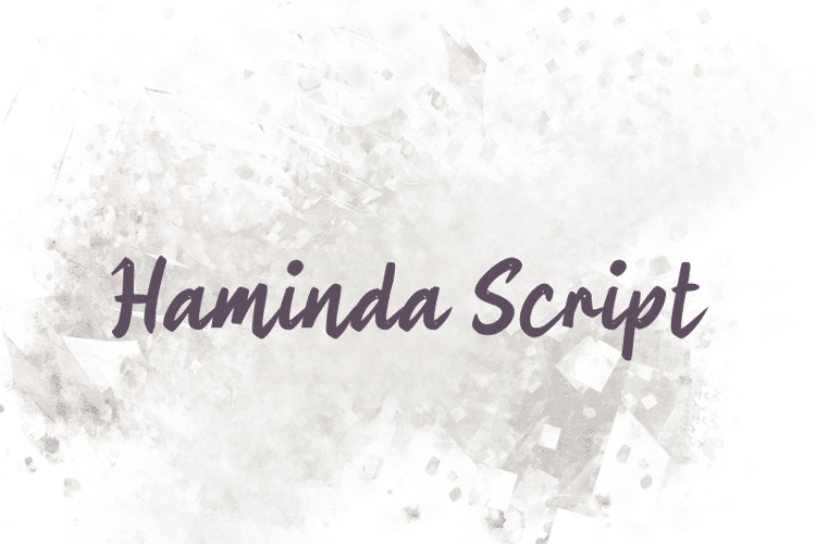Haminda Script Font - wepfont