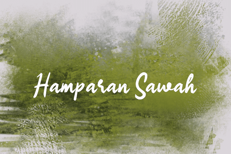 Hamparan Sawah Font - wepfont