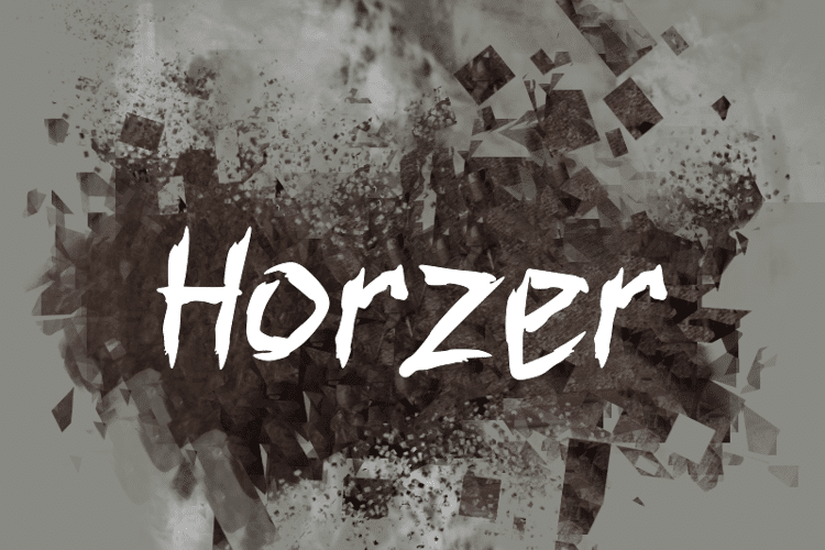 Horzer Font - wepfont