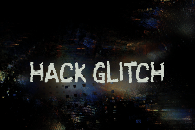 Hack Glitch Font - wepfont