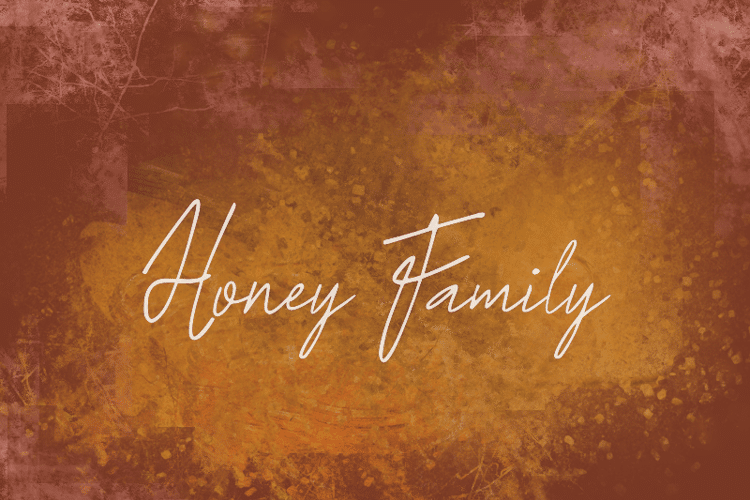 Honey Family Font - wepfont