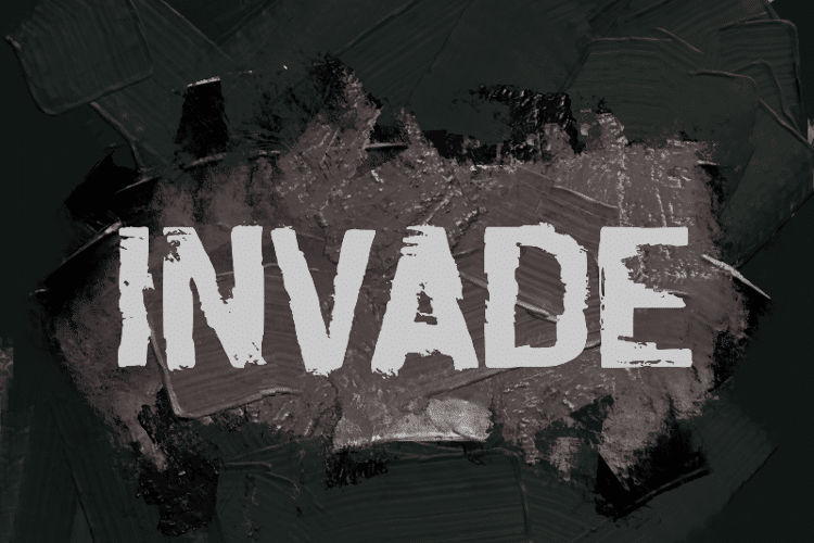 Invade Font - wepfont