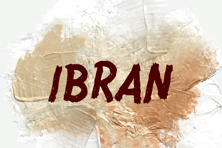 Ibran Font - wepfont
