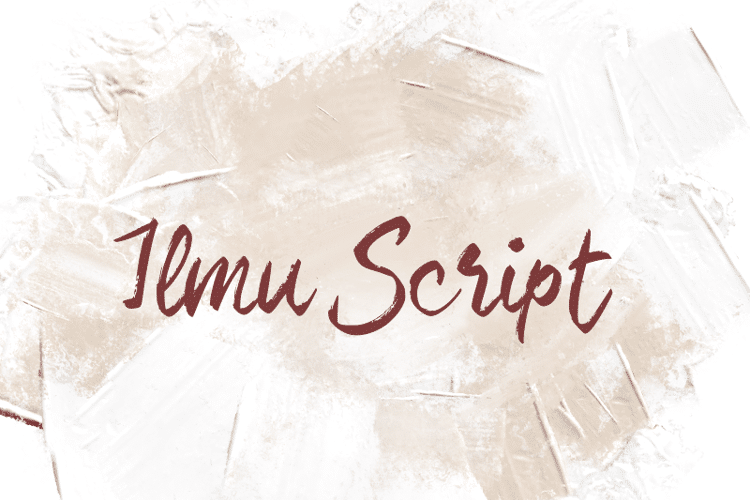 Ilmu Script Font - wepfont
