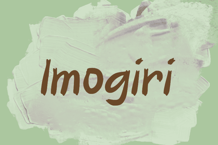 Imogiri Font - wepfont