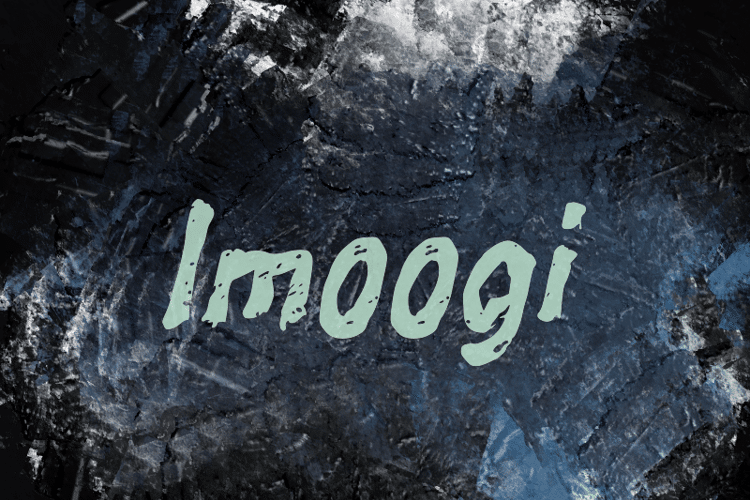 Imoogi Font - wepfont