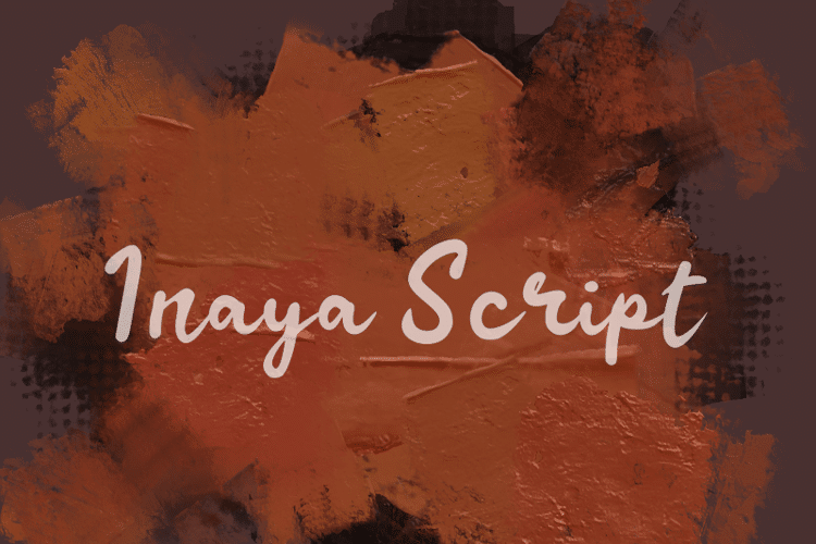 Inaya Script Font - wepfont