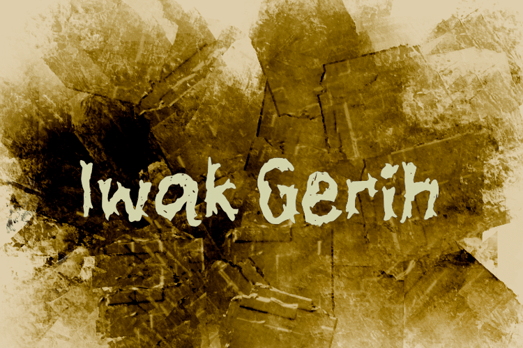 Iwak Gerih Font - wepfont