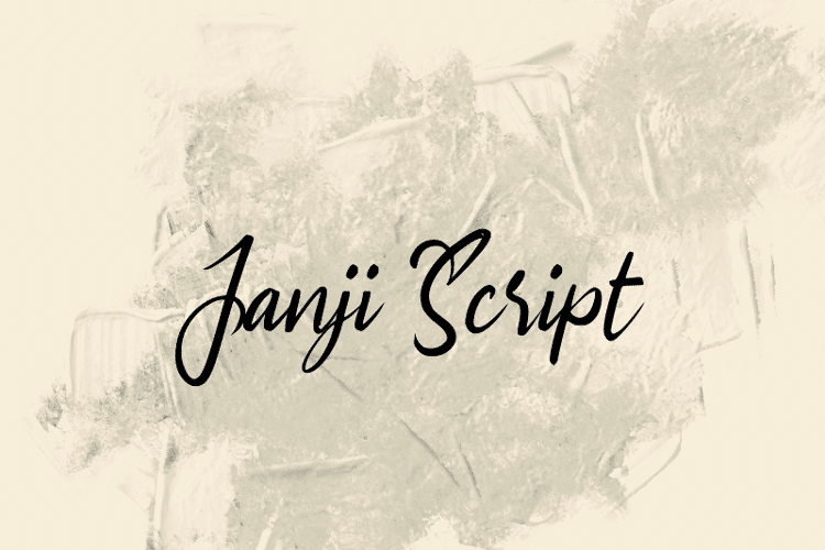 Janji Font - wepfont
