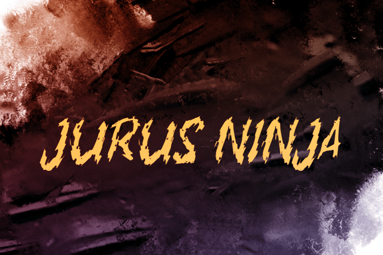 Jurus Ninja Font - wepfont