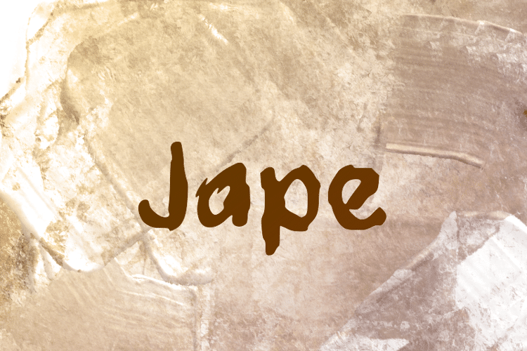 Jape Font - wepfont