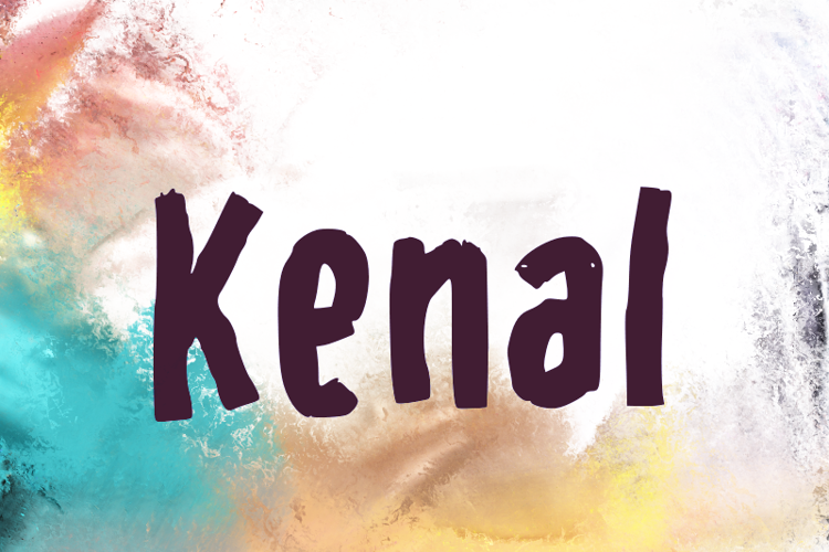 Kenal Font - wepfont