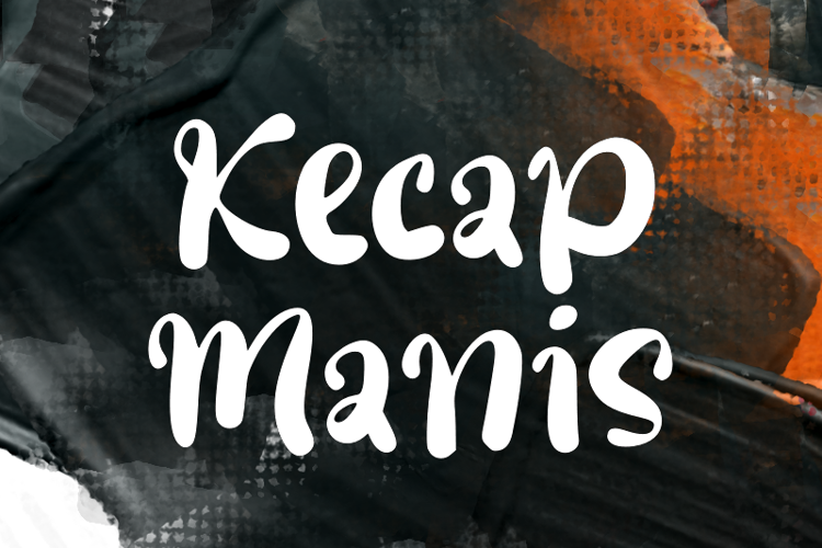 Kecap Manis Font - wepfont